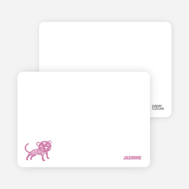 Note Cards: ‘Simply Tiger’ cards. | Paper Culture