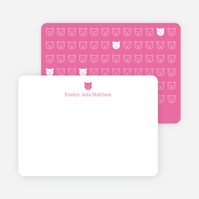 Stationery: ‘1 Little Bear’ cards. | Paper Culture