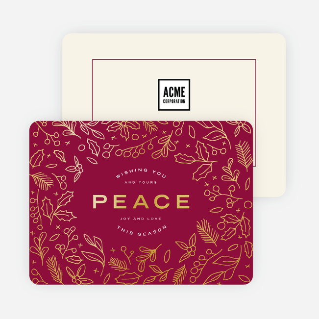 Foil Peace Accents | Paper Culture