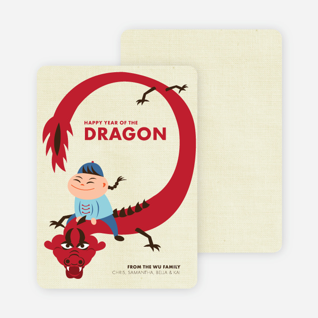 Happy Year of the Dragon Chinese New Year Cards | Paper Culture