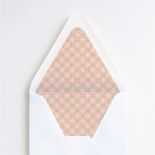 Tomorrow’s Crest Envelope Liners | Paper Culture