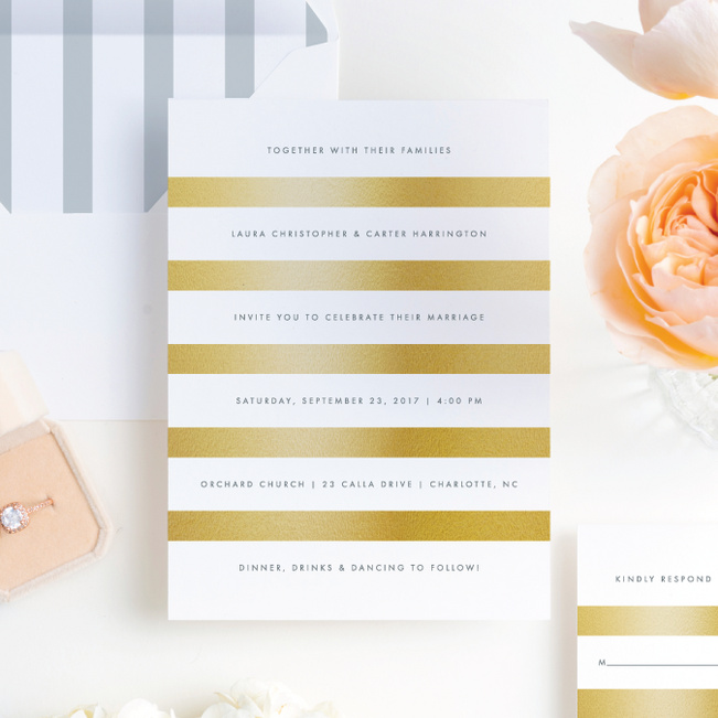 Wedding Bands Wedding Invitations | Paper Culture