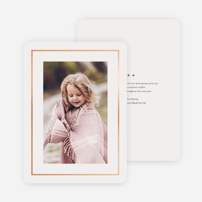 Foil & Center Holiday Cards | Paper Culture