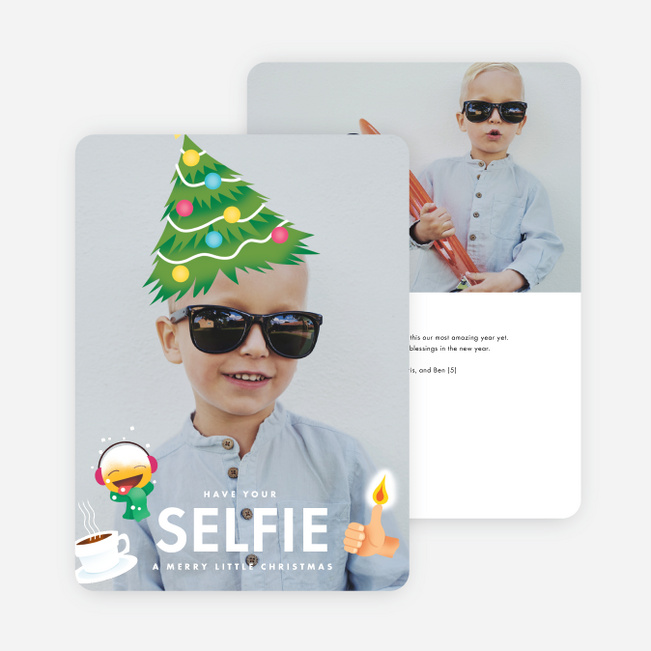 Selfie Time Holiday Cards | Paper Culture