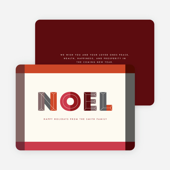 Noel Patch Christmas Cards | Paper Culture