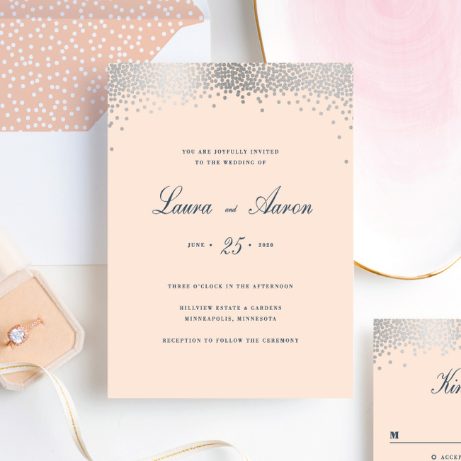 Confetti of Joy Wedding Invitations | Paper Culture