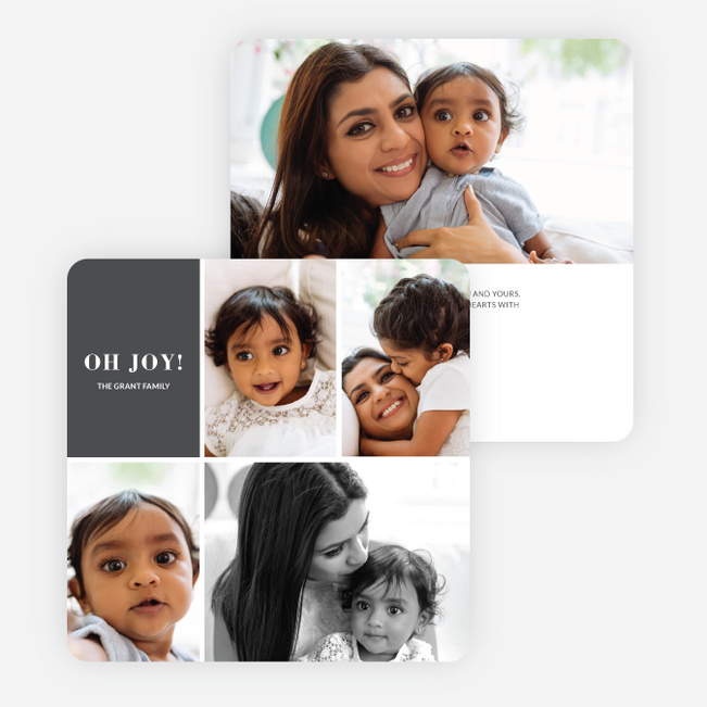 Joy Grid Holiday Cards | Paper Culture