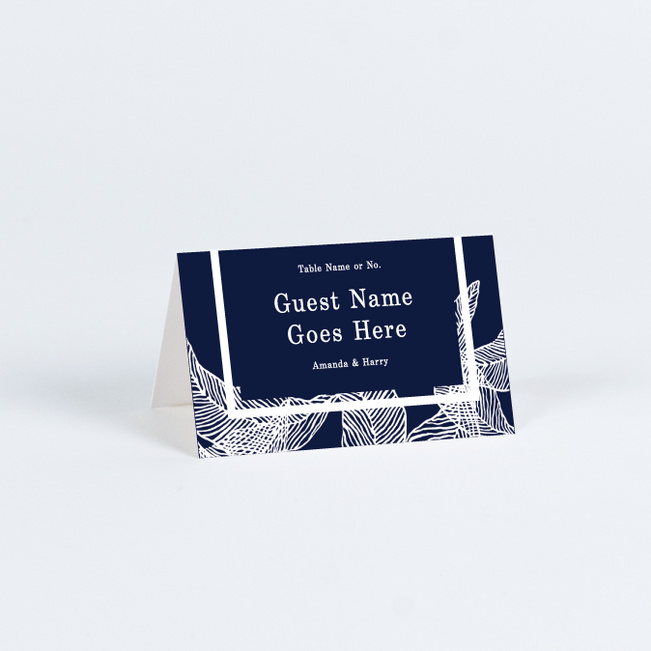 Textile Inspired Wedding Name Cards & Place Cards | Paper Culture