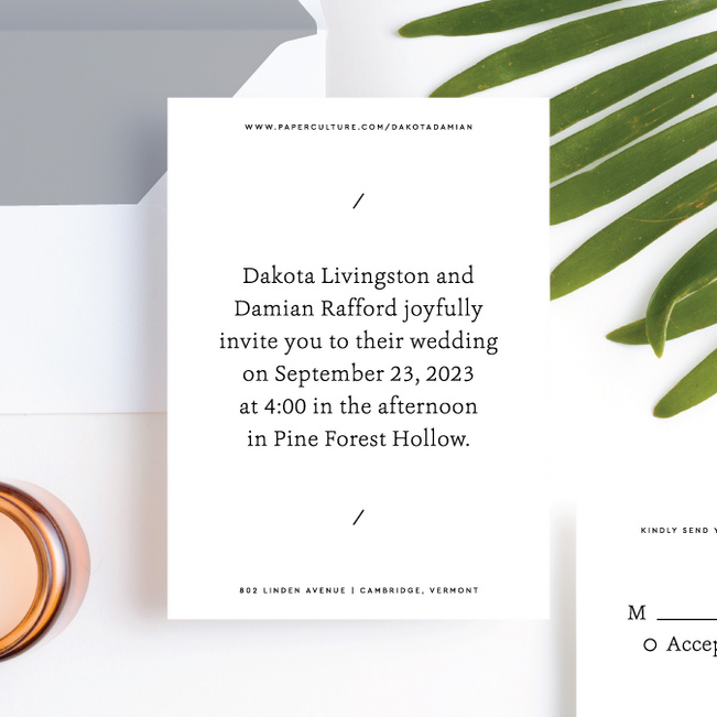 Beautiful Beginning Wedding Invitation Suites | Paper Culture