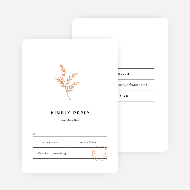 Business Reply Card Template