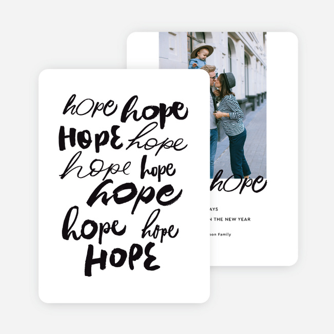Hope Out Loud Christmas Photo Cards & Holiday Photo Cards | Paper Culture