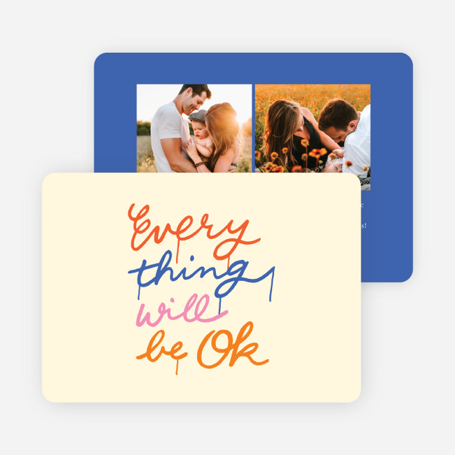 Freshly Painted Multi Photo Holiday Cards | Paper Culture