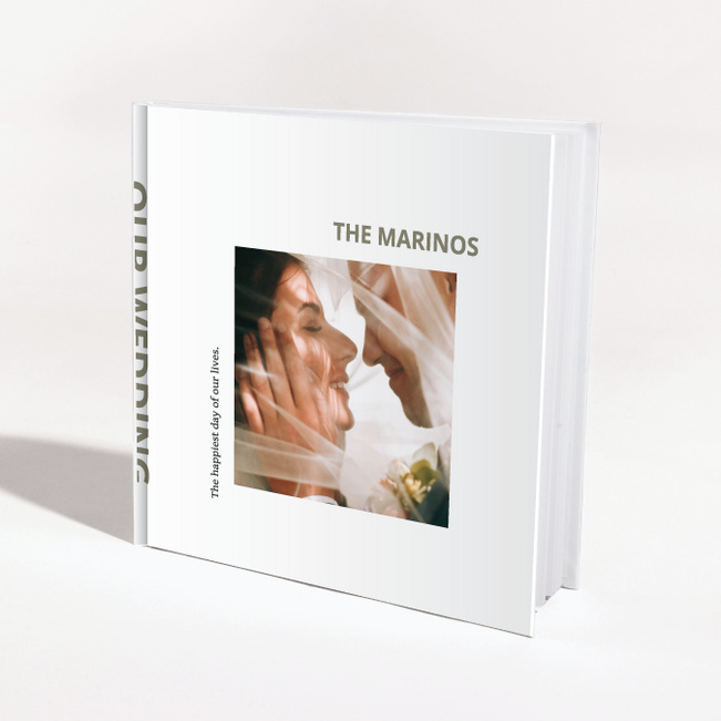 Hardcover Modern Wedding Photo Album | Paper Culture