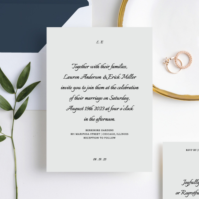 Filled With Grace Wedding Invitations | Paper Culture