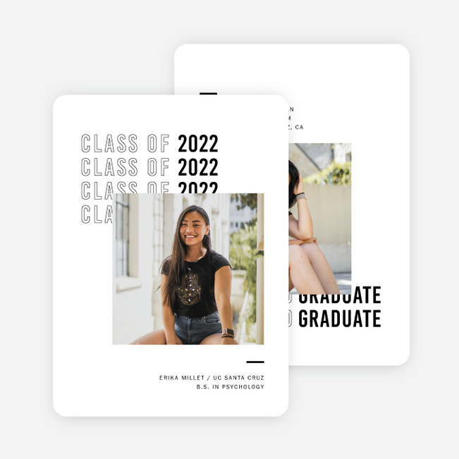 Excellence All Around Graduation Announcements & Graduation Invitations ...