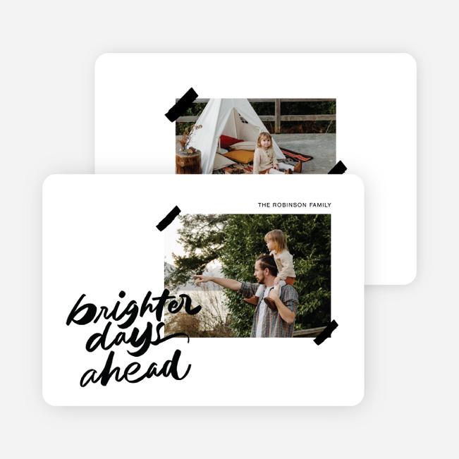 Brighter Days Ahead Holiday Cards and Invitations | Paper Culture