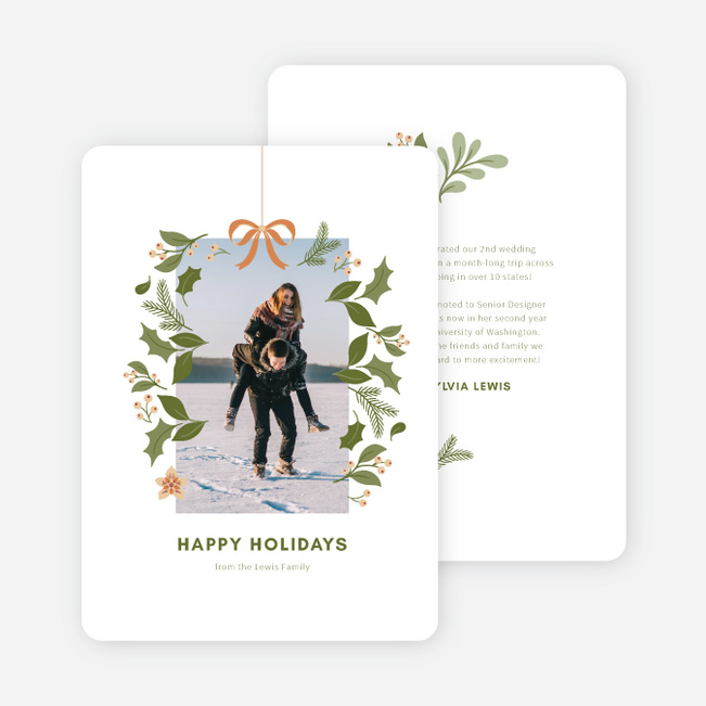 Bountiful Berries Holiday Cards and Invitations | Paper Culture