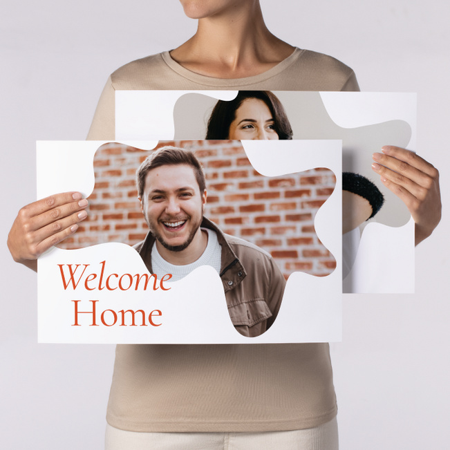 Welcome Home Poster | Paper Culture