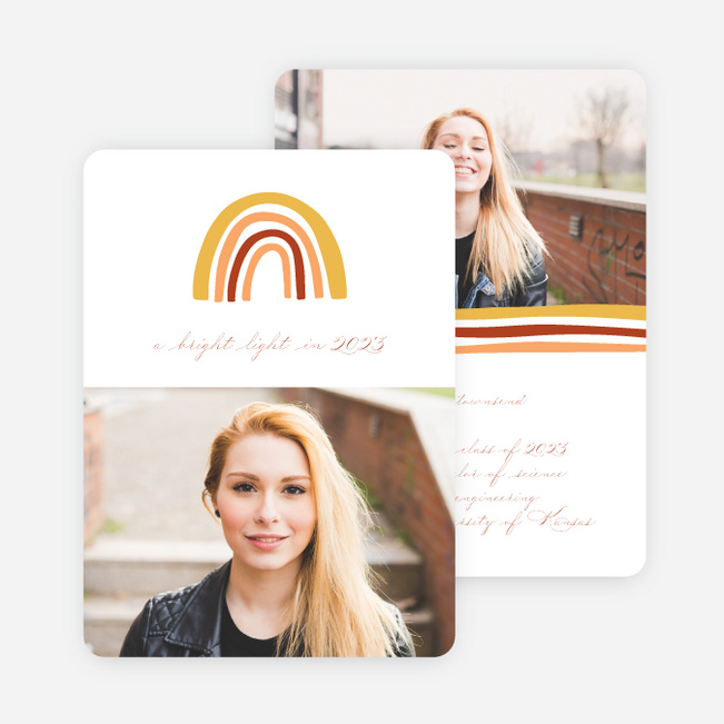 Looking Forward Graduation Announcements & Graduation Invitations ...