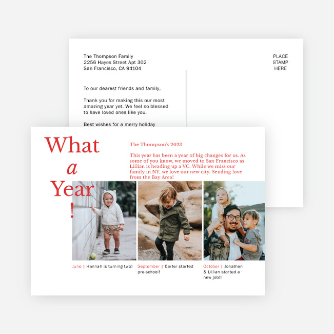 Happy Flashback Holiday Cards and Invitations | Paper Culture