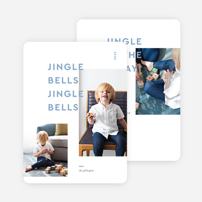 Modern Jingle Christmas Card | Paper Culture