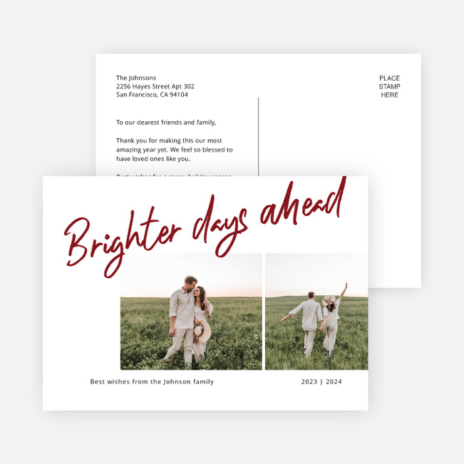 Brighter Days Holiday Cards and Invitations | Paper Culture