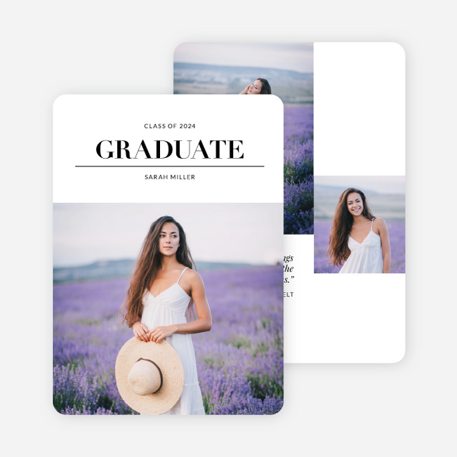 Graduation Announcements that Dream Big | Paper Culture