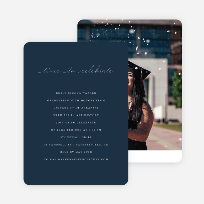 Graduation Cap Invitation Cap Graduation Invitations & Invitation