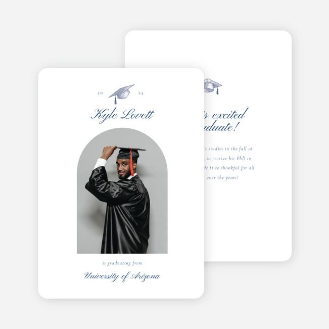 Diplomatic Discourse Graduation Announcements & Invitations | Paper Culture