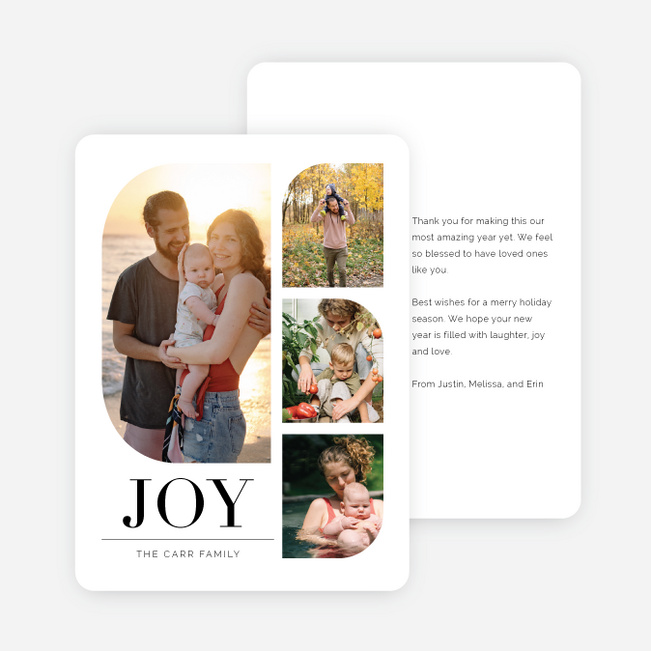 A Twist on Tradition Holiday Cards and Invitations | Paper Culture