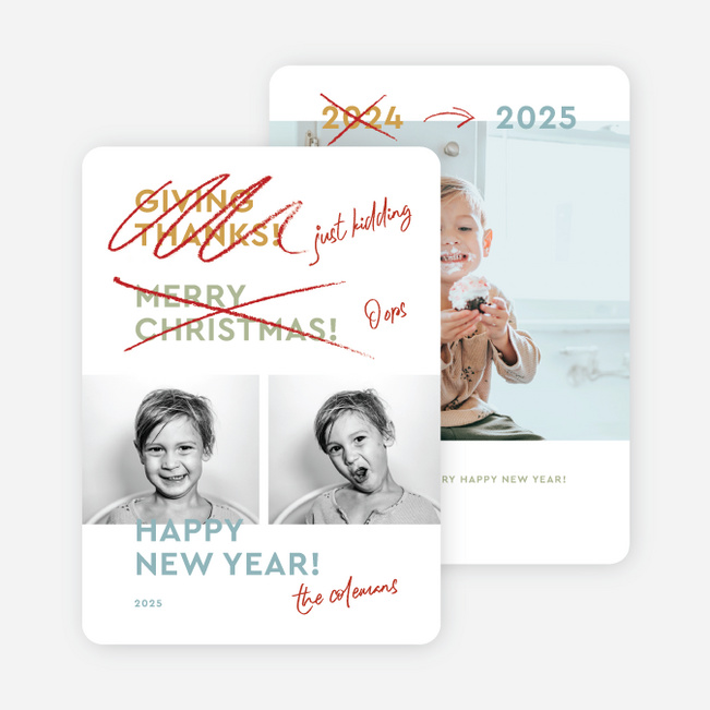 Scratch Off Wishes New Year Cards and Invitations | Paper Culture