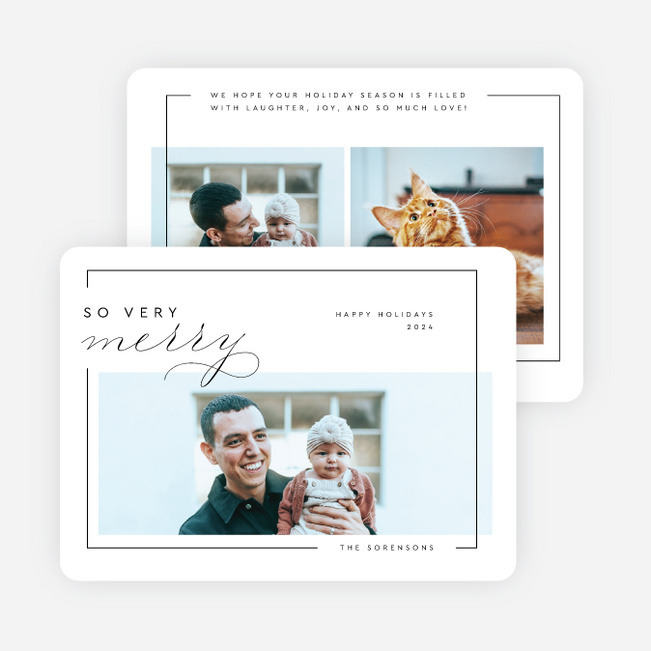 So Very Merry Holiday Cards and Invitations | Paper Culture