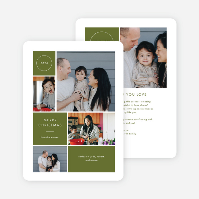 Memory Mosaic Christmas Cards | Paper Culture