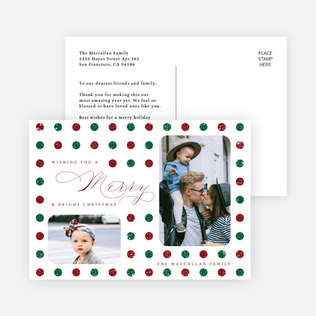 Connect the Festive Dots Christmas Cards | Paper Culture
