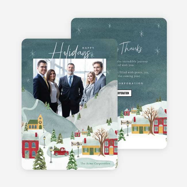 Mountain Merriment Corporate Holiday Cards & Corporate Christmas Cards ...