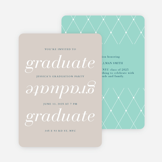 Celebrate and Party Graduation Invitations | Paper Culture