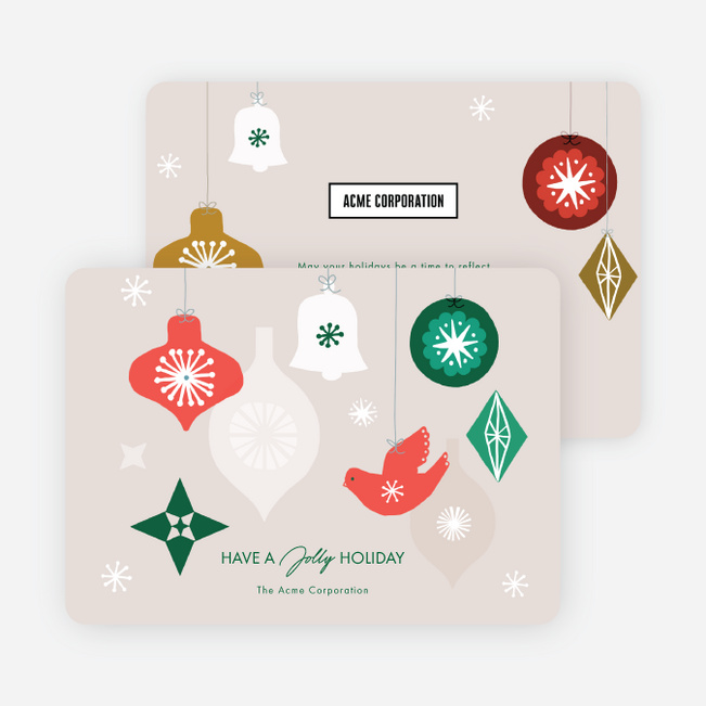 Festive Drop Corporate Holiday Cards & Corporate Christmas Cards ...