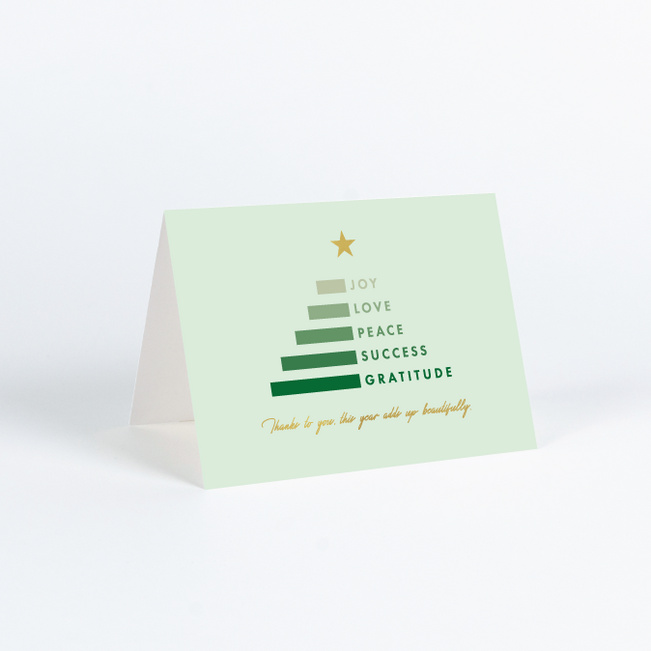 Foil Growth Mode Corporate Holiday Cards & Corporate Christmas Cards ...