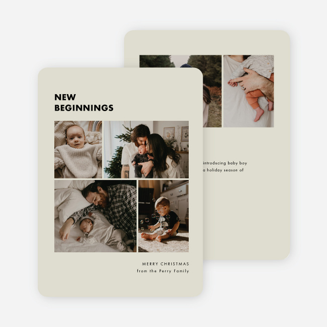 Structured Start Christmas Cards | Paper Culture