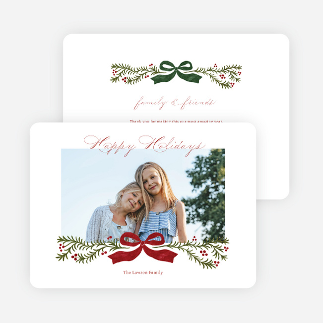 Tied & True Holiday Cards and Invitations | Paper Culture