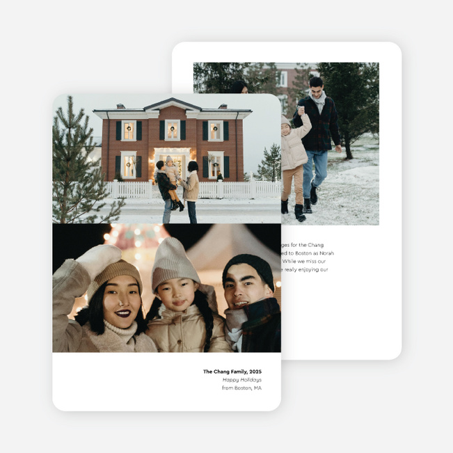 Center Stage Holiday Cards and Invitations | Paper Culture