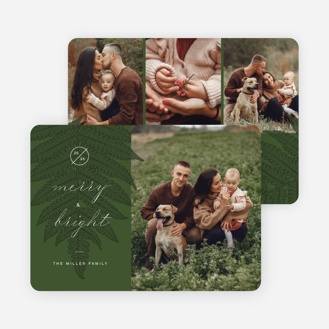 Botanical Watermark Holiday Cards and Invitations | Paper Culture